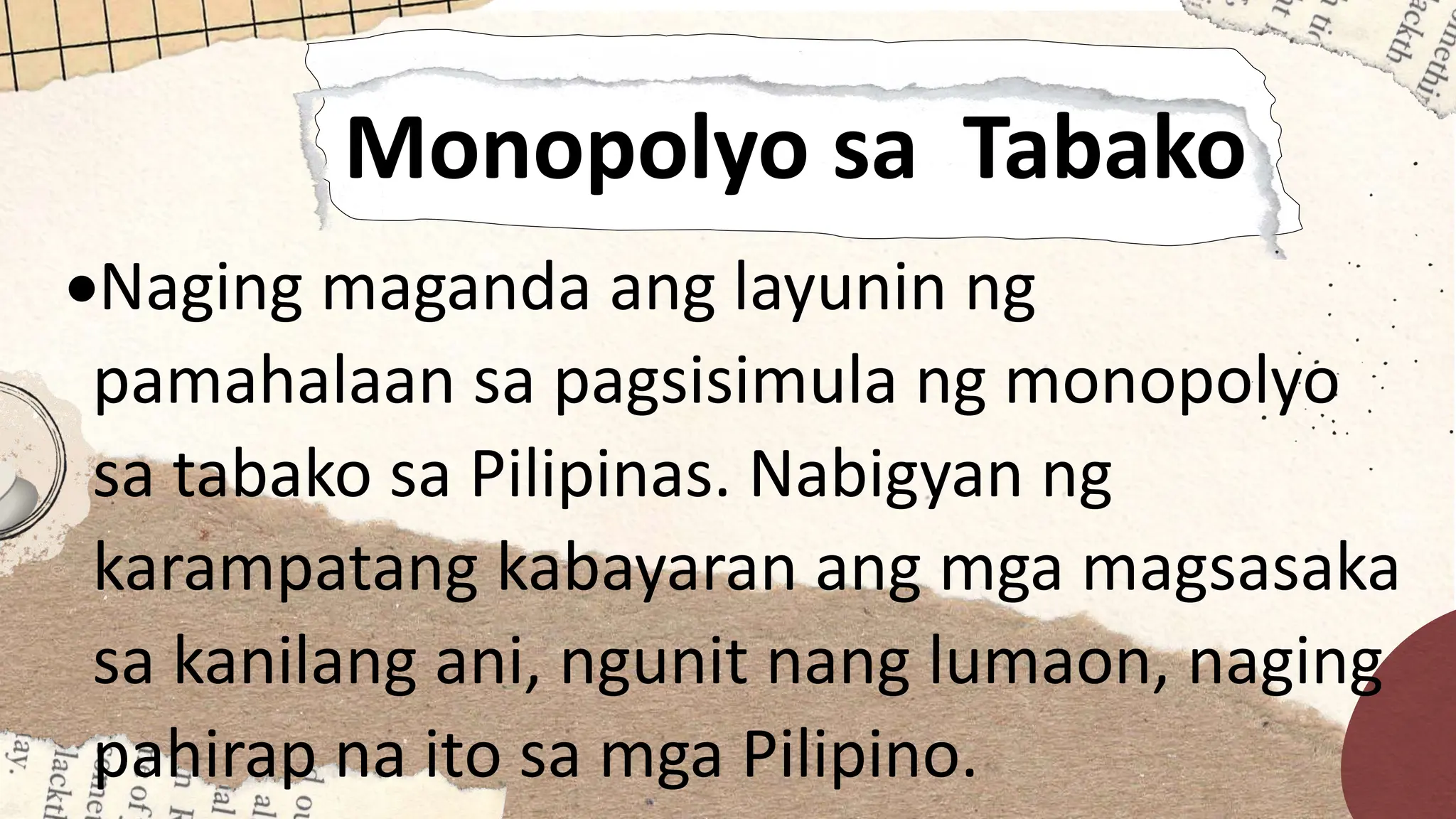 AP Q4 Week 1 ppt.pptx- Salik sa Pagusbong ng Nasyonalismo- Monopolyo ng ...