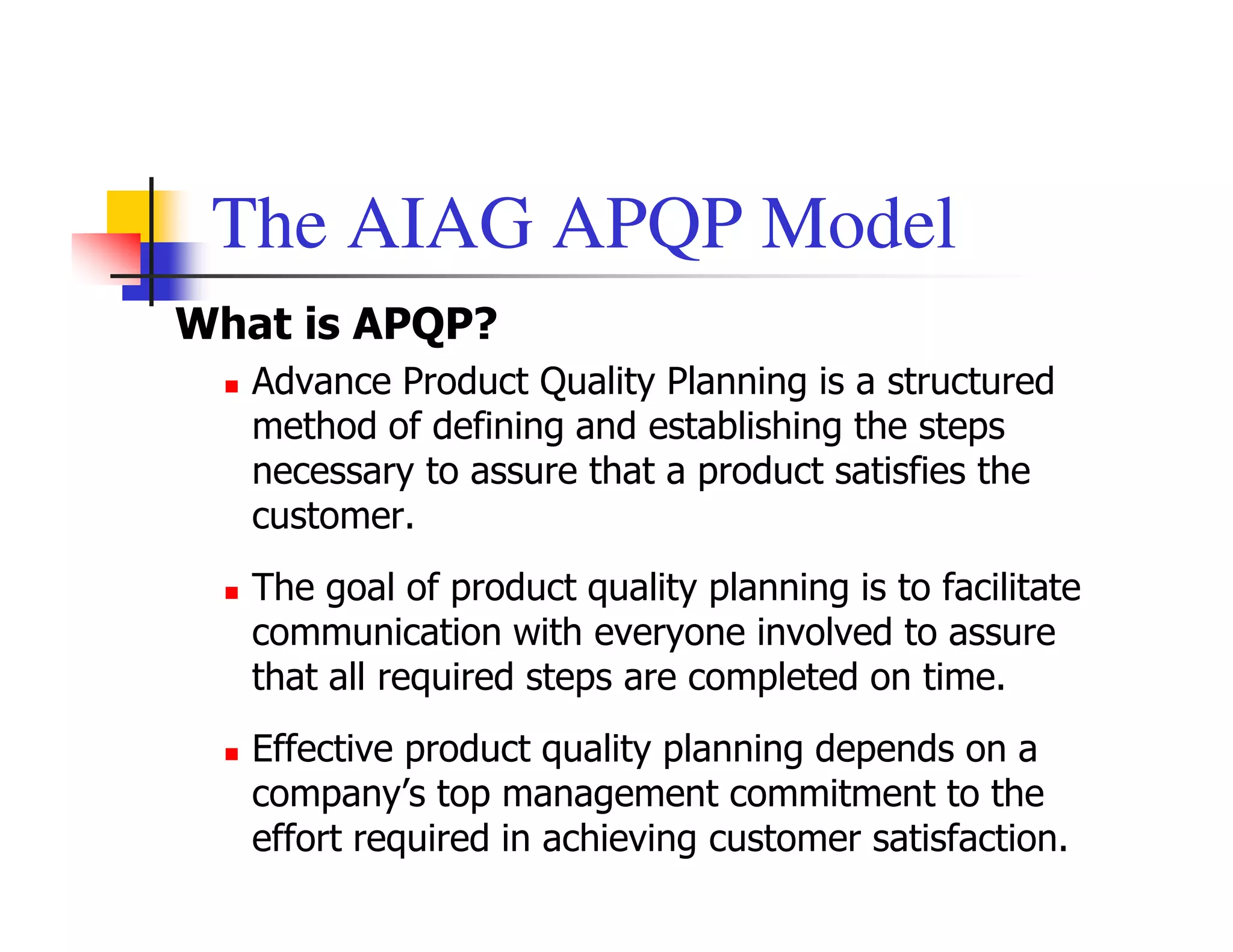 Apqp ppt | PDF