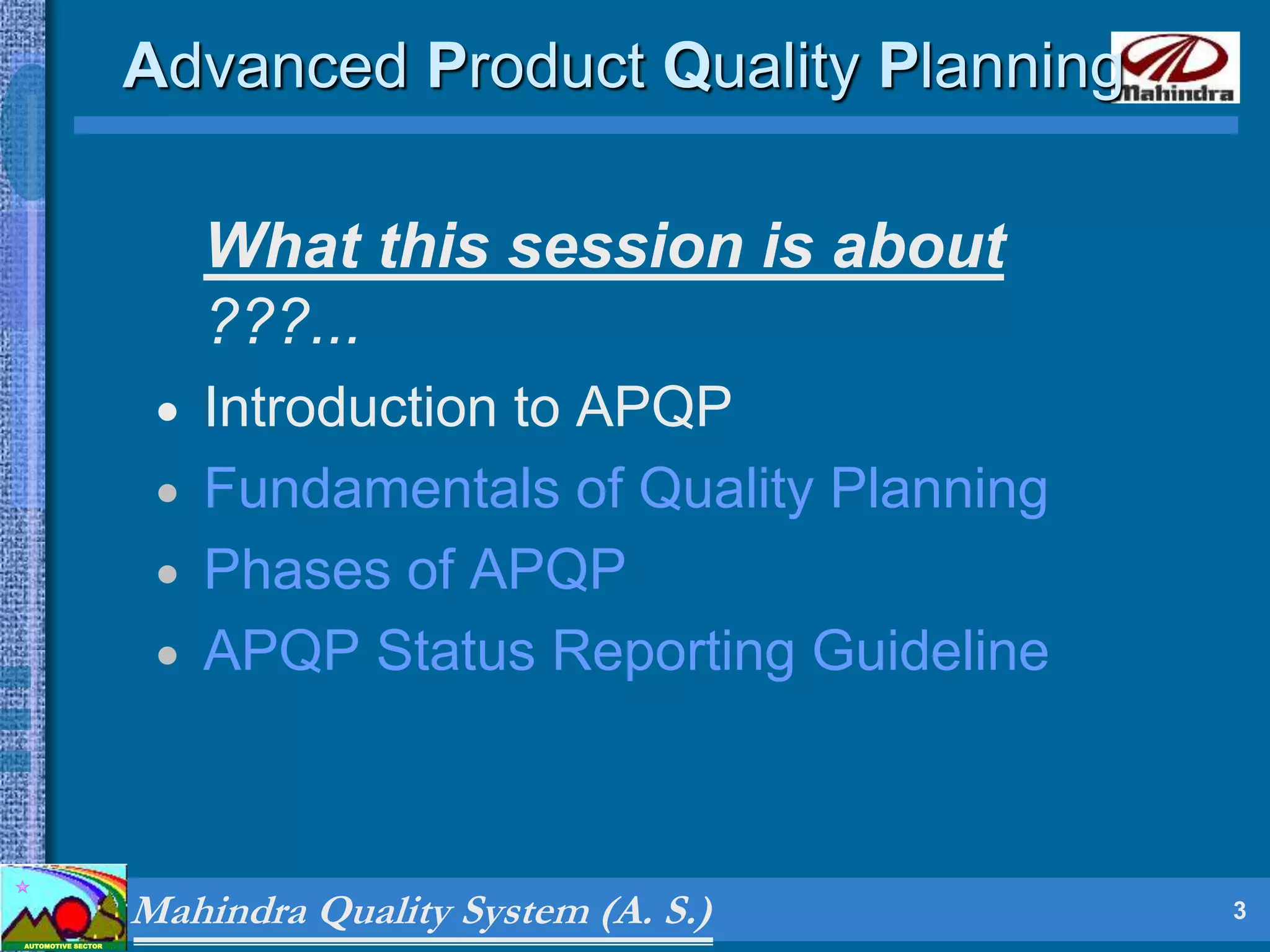 Apqp fundamentals | PPT