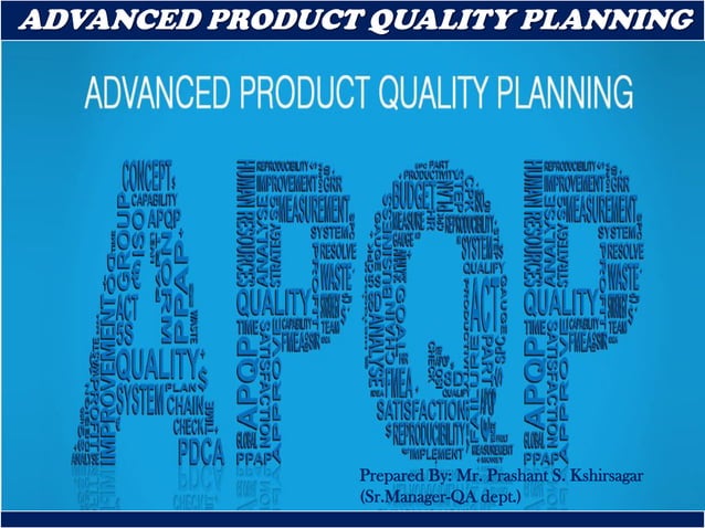 Advanced Product Quality Planning presentation | PDF | Business ...