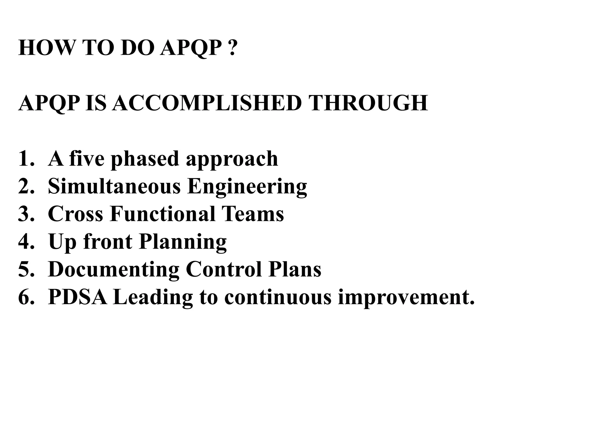 APQP | PPT