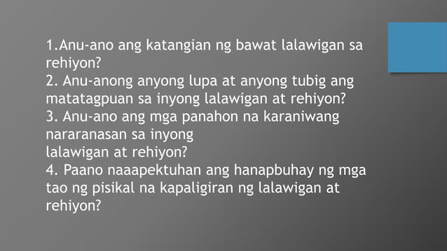 ARALING PANLIPUNAN GRADE 3 QUARTER 4 WEEK 1 DAY 1 | PPTX