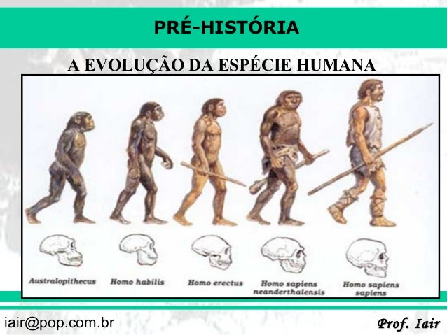A pré história