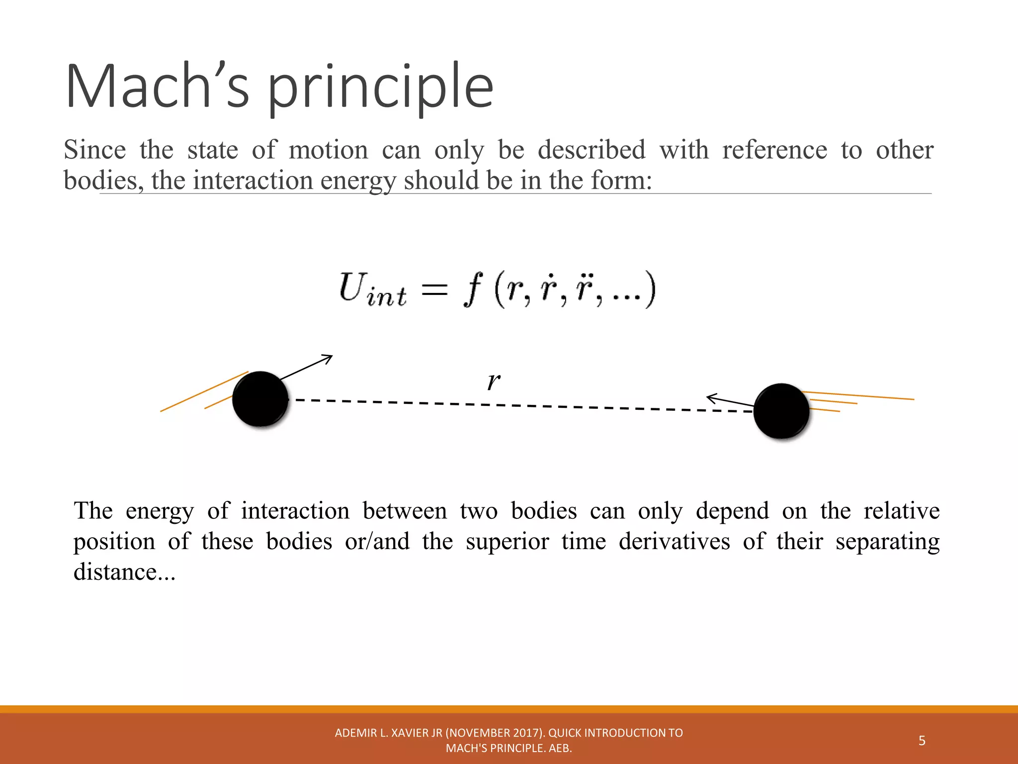A quick introduction to Mach's principle | PDF