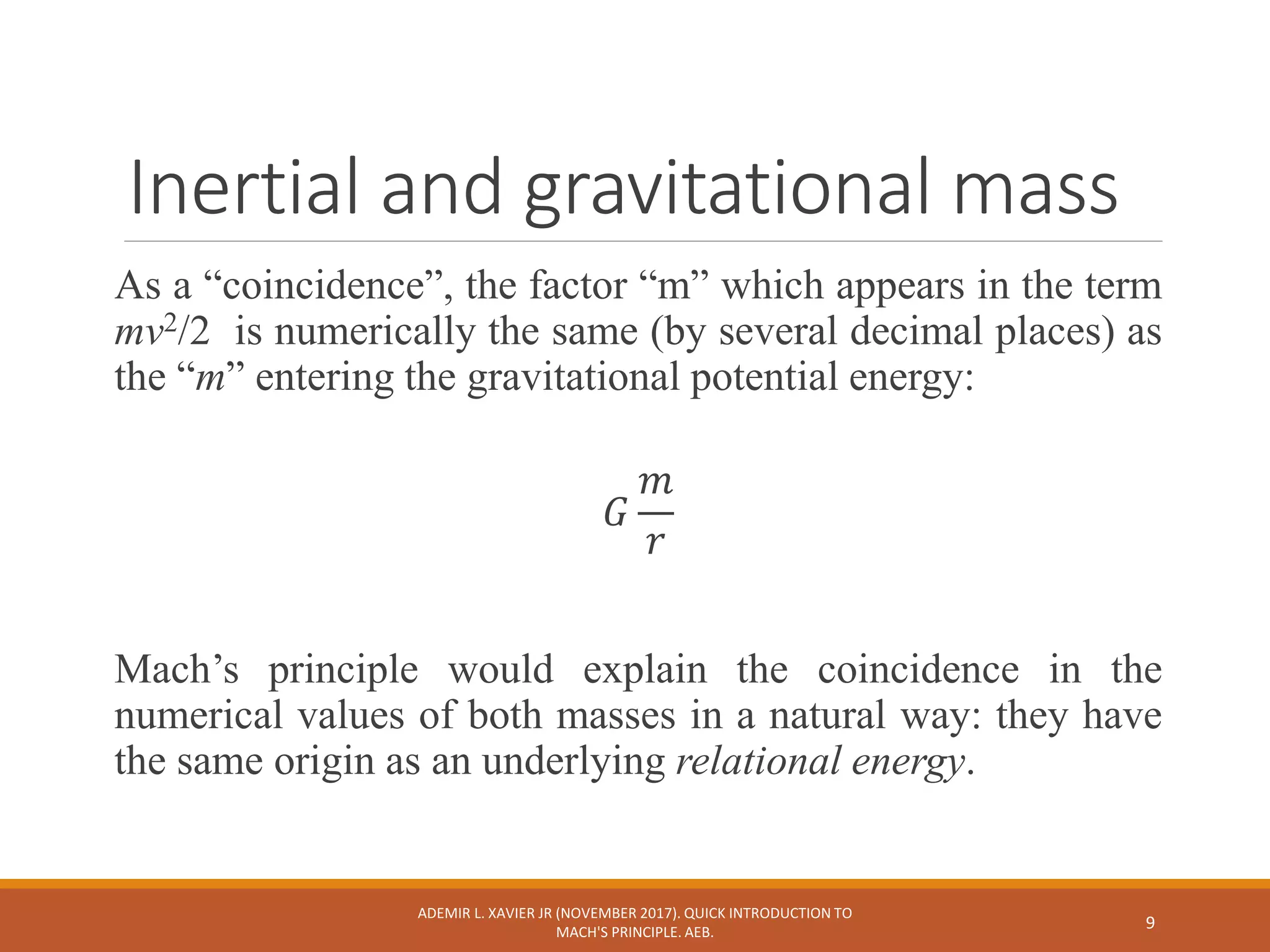 A quick introduction to Mach's principle | PDF