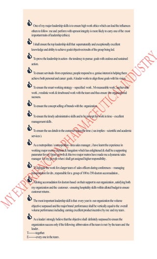 Apr2011 resume lsk_abm | DOC | Pharmaceutical Industry | Industries