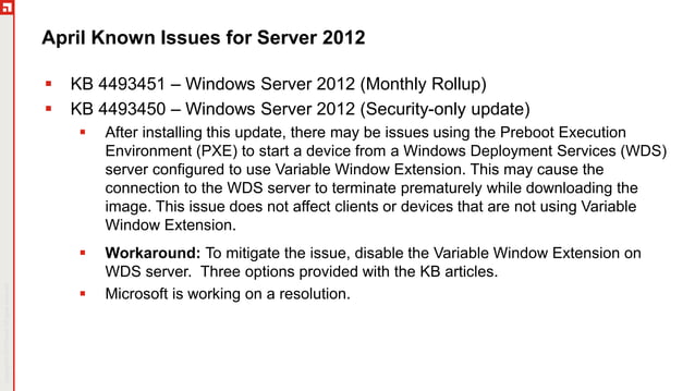 April 2019 Patch Tuesday | PPT