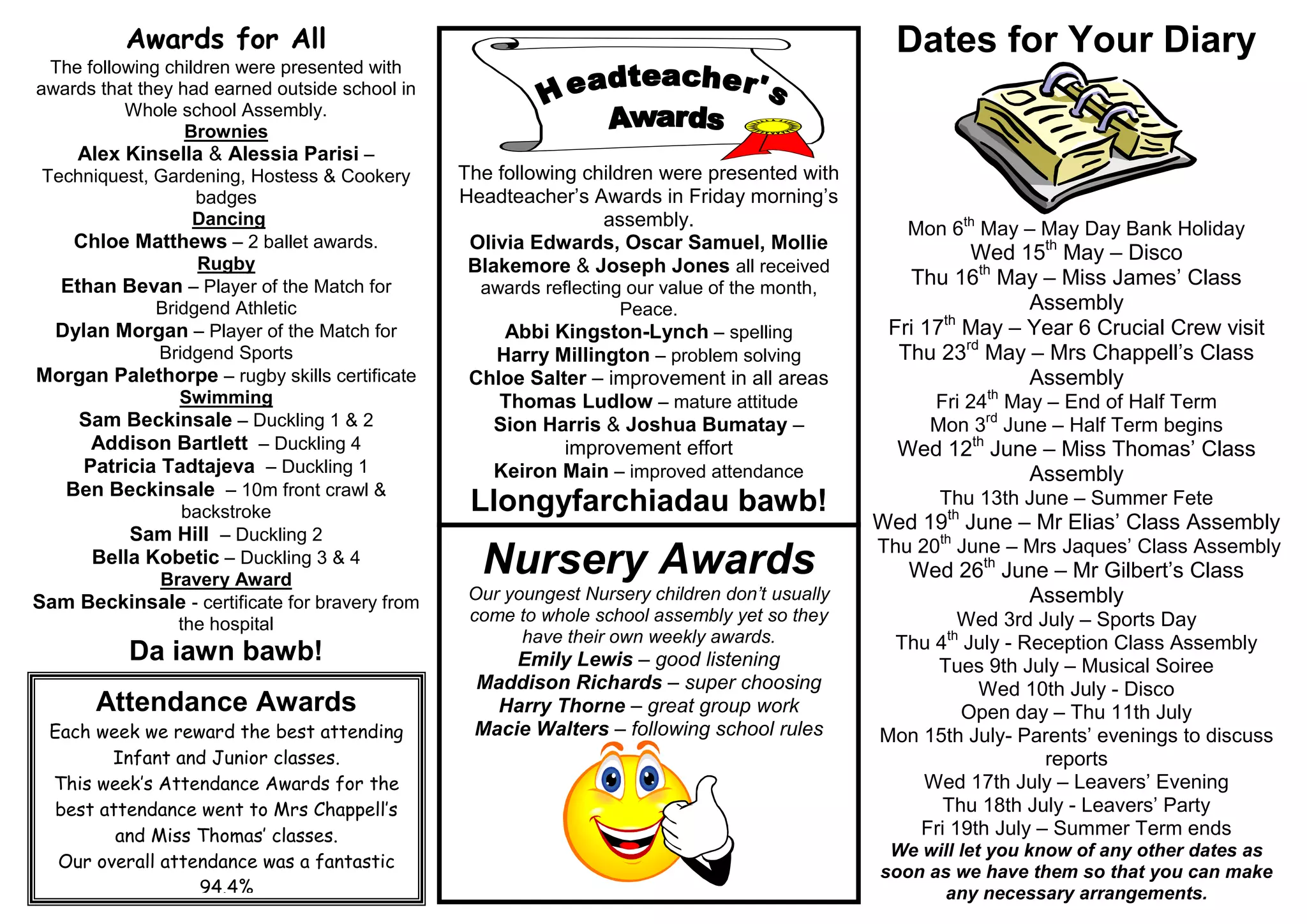 Newsletter Apr 30 | PDF