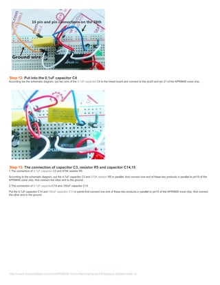 Apr9600 voice-recording-and-playback-system-with-j | PDF