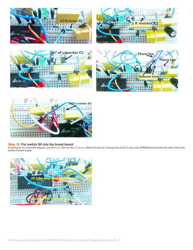 Apr9600 voice-recording-and-playback-system-with-j | PDF