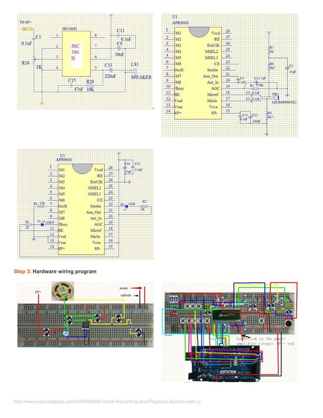 Apr9600 voice-recording-and-playback-system-with-j | PDF