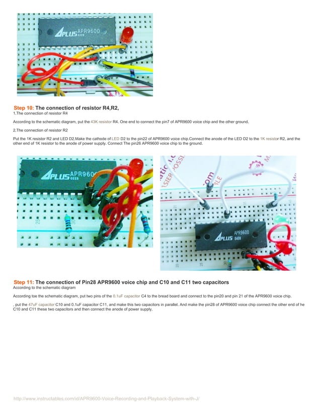 Apr9600 voice-recording-and-playback-system-with-j | PDF
