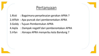 Angkatan Perang Ratu Adil | PPTX