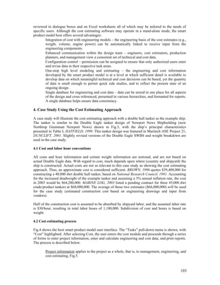 A practical approach for ship construction cost estimation | PDF