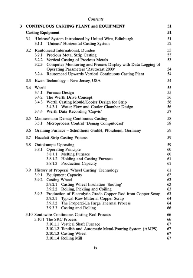 A practical approach to continuous casting | PDF | Chemistry | Science
