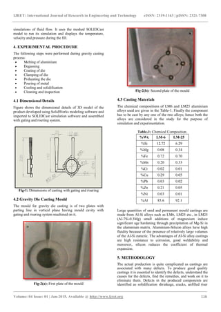 A practical approach to eliminate defects in gravity die cast al alloy casting using simulation ...