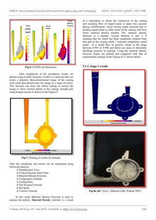 A practical approach to eliminate defects in gravity die cast al alloy casting using simulation ...