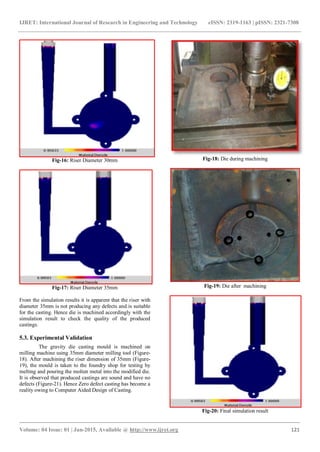 A practical approach to eliminate defects in gravity die cast al alloy casting using simulation ...