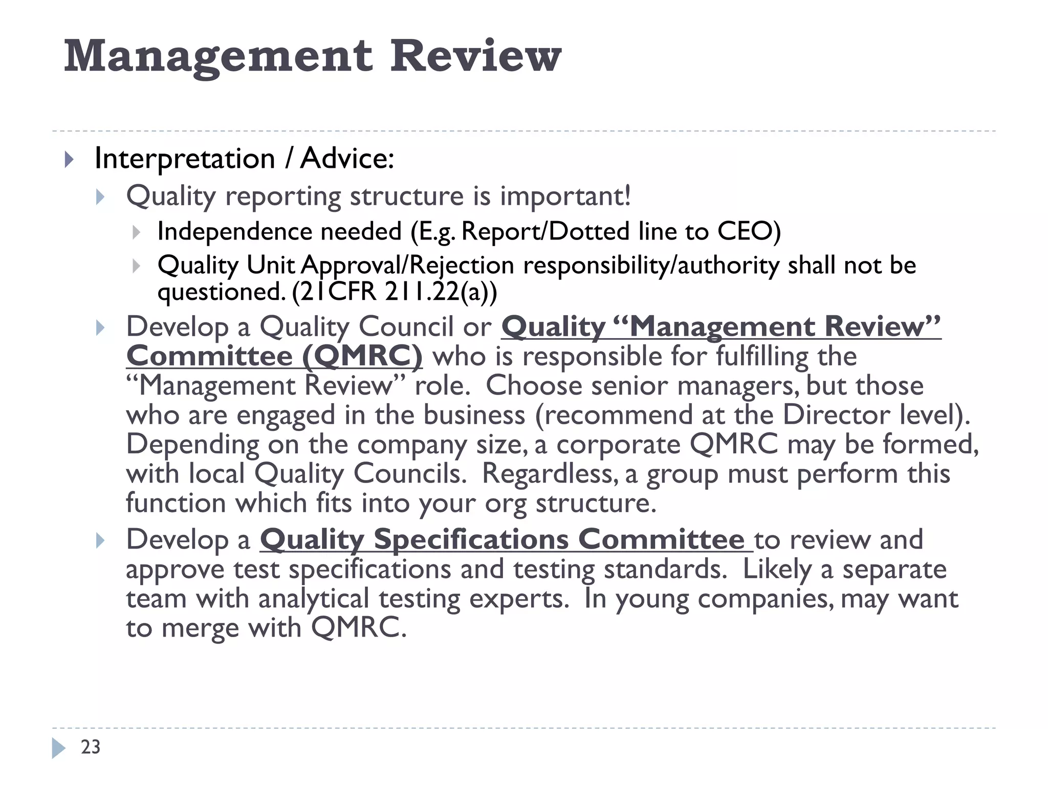 A Practical Approach to Implementing ICH Q10 Pharmaceutical Quality ...