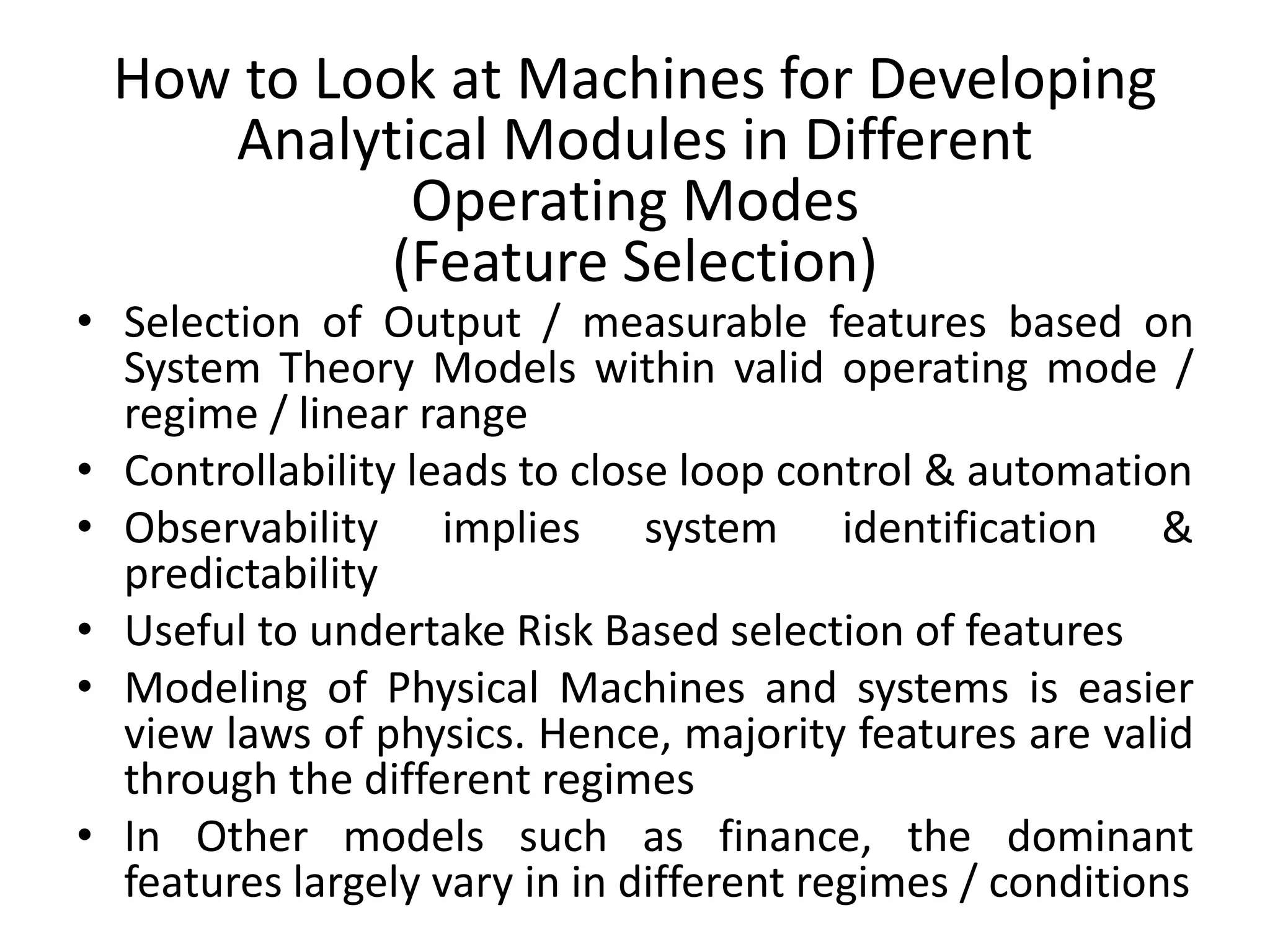 A practical approach to predictive asset management ehm data driven modelling | PPT