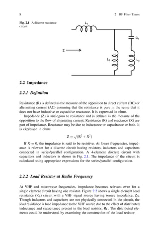 A practical design of lumped, semi lumped & microwave cavity filters | PDF