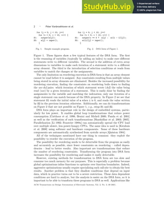 A Practical Dynamic Single Assignment Transformation | PDF