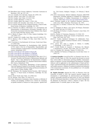 A practical guide to analytical method validation, including ...