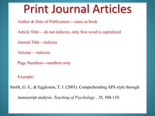 A practical guide to apa style updated | PPTX