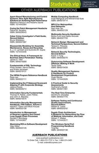 A Practical Guide to Information Systems Strategic Planning, 2nd ...