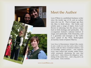 A Practical Guide to Irish Spirituality by Lora OBrien | PPTX