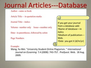 A Practical Guide To MLA Style | PDF