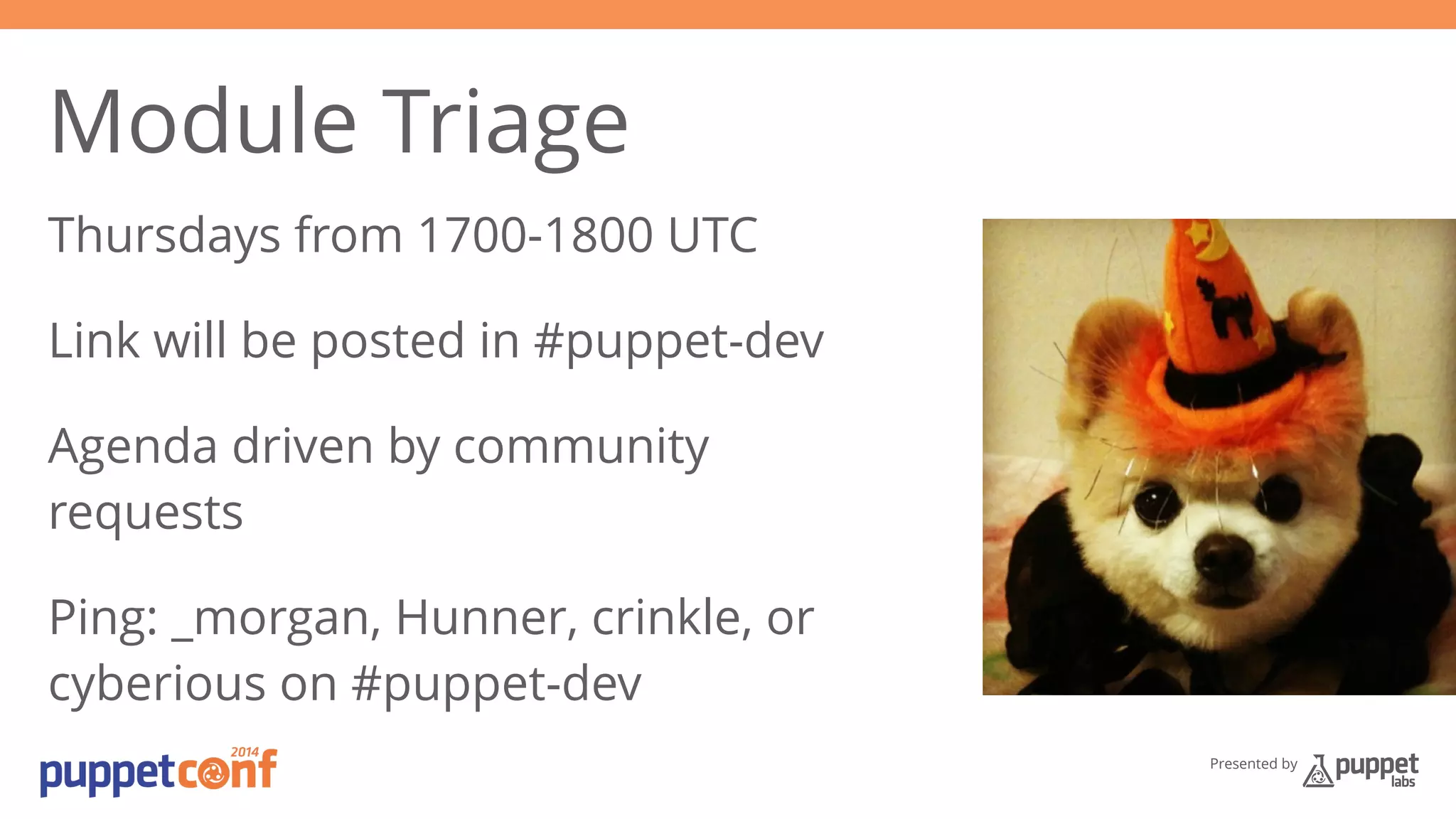 A Practical Guide to Modules - PuppetConf 2014 | PPT