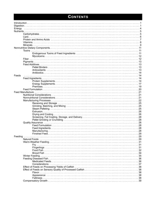 A practical guide to nutrition,feeds and feeding of catfish | PDF