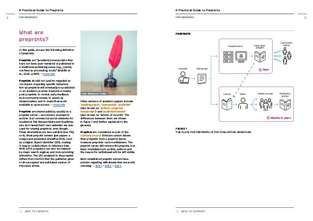 A practical guide to preprints 1.0 | PDF