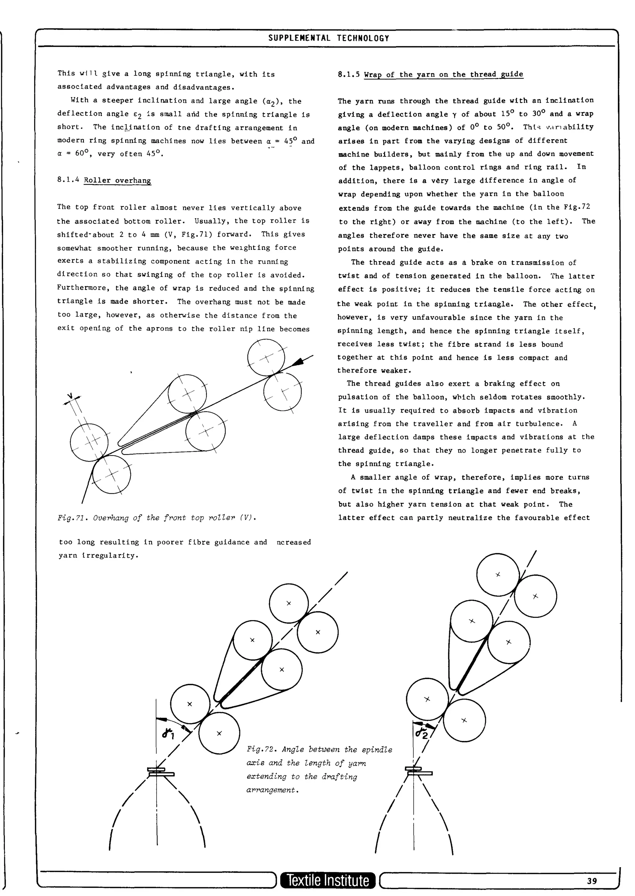 W.klein;A practical guide to ring spinning | PDF