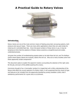A practical guide_to_rotary_valves | PDF