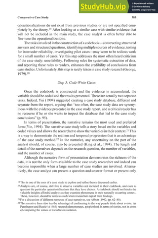 A Practical Guide To The Comparative Case Study Method In Political ...