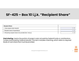 A Practical Guide to the SF-425 & SF-270 Forms | Grant Management ...