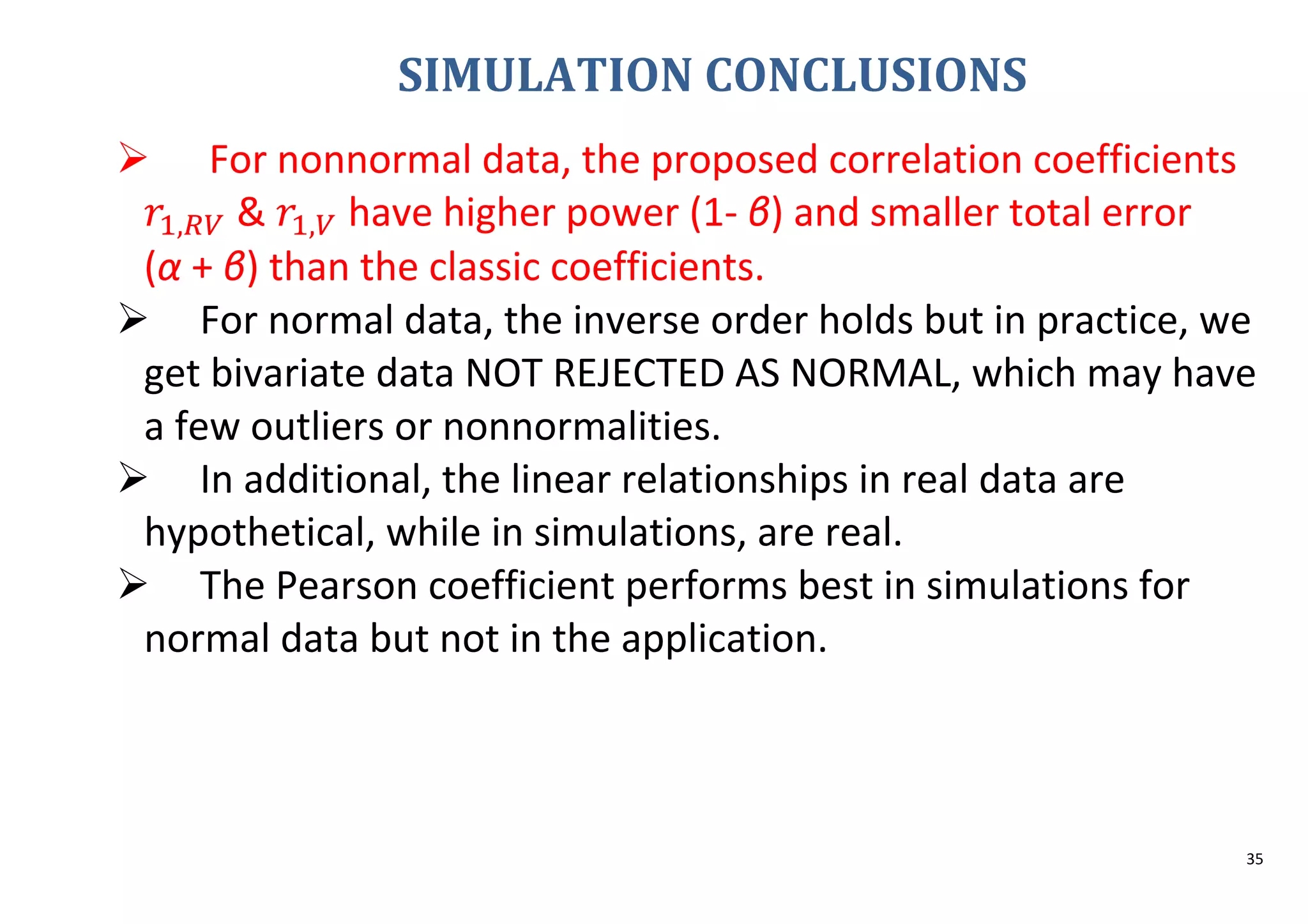 A PRACTICAL POWERFUL ROBUST AND INTERPRETABLE FAMILY OF CORRELATION ...