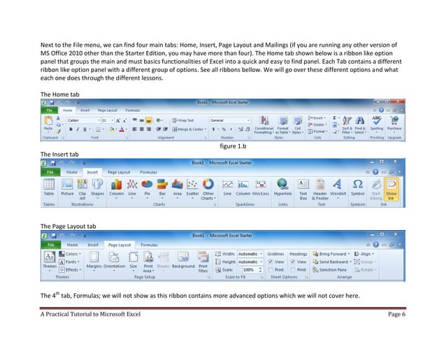 A Practical Tutorial To Excel Pdf Operating Systems Computer Software And Applications