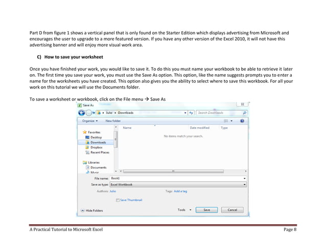 A Practical Tutorial To Excel Pdf Operating Systems Computer Software And Applications