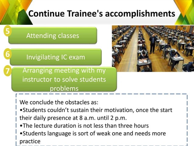 A practicum training presentation | PPT
