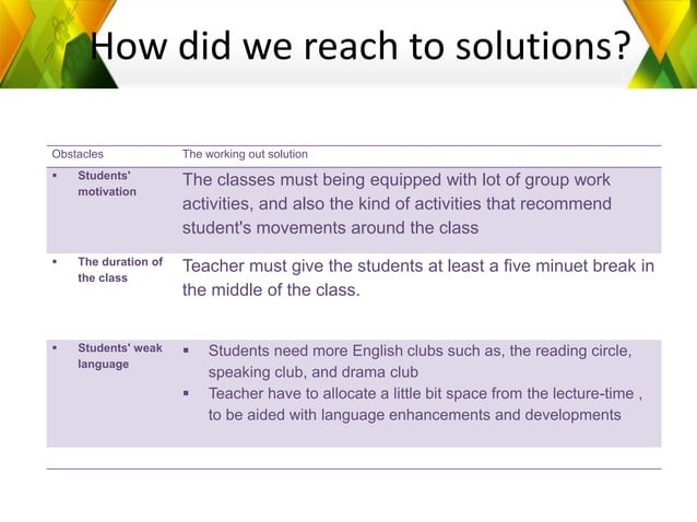 A practicum training presentation | PPT