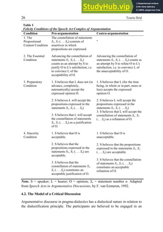 A Pragma-Dialectical Approach To Argumentative Discourse | PDF
