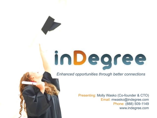 APRA presentation for inDegree 2012 | PPTX