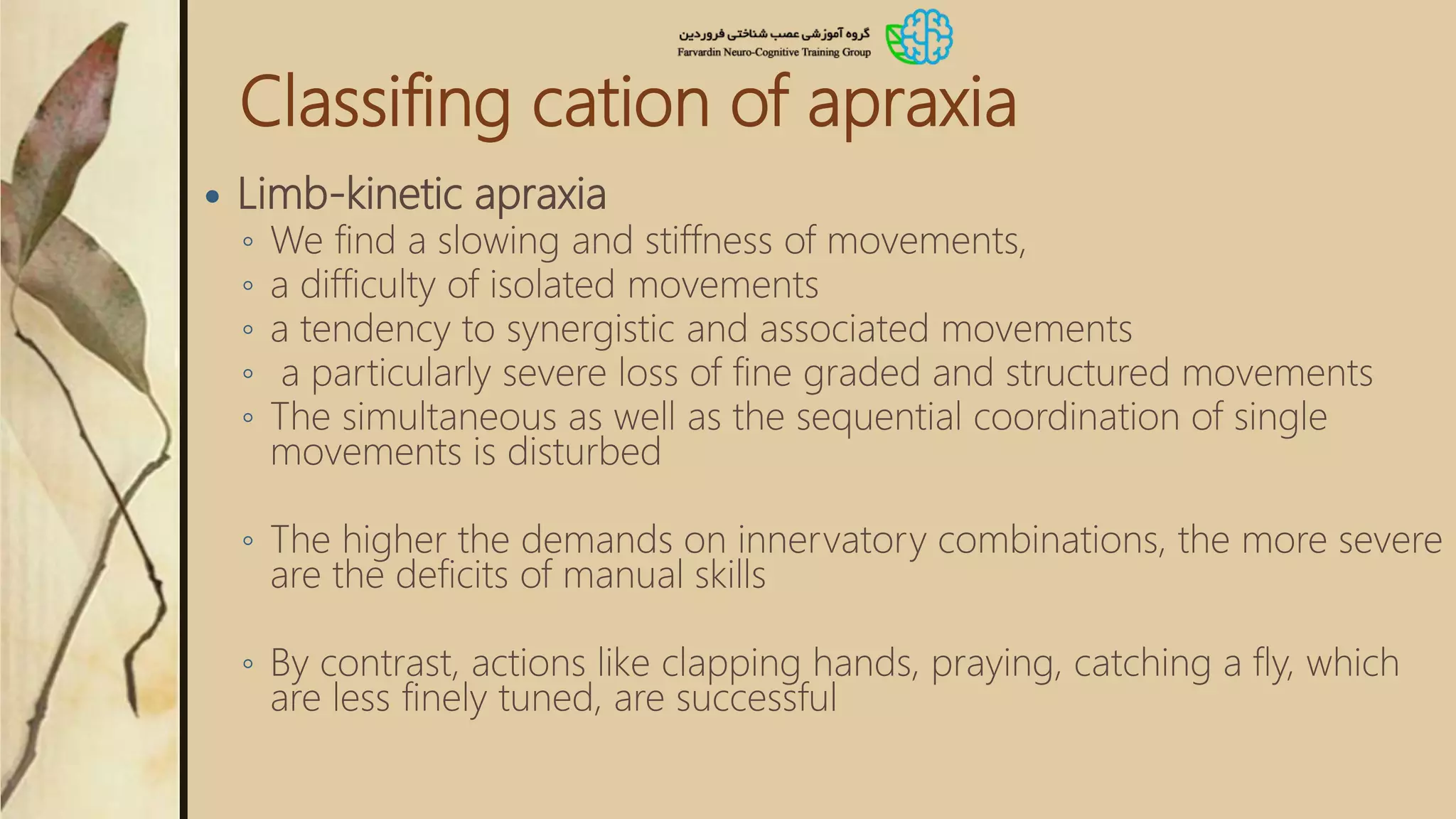 Apraxia | PPSX