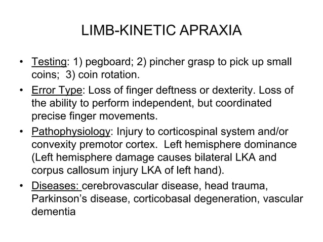 APRAXIA.ppt | Physical Therapy | Wellness
