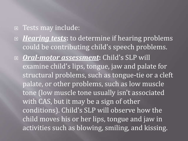 Apraxia, aphasia assessment and their management | PPTX