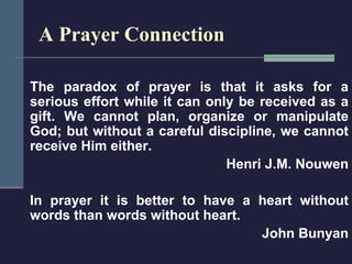 A Prayer Connection | PPT