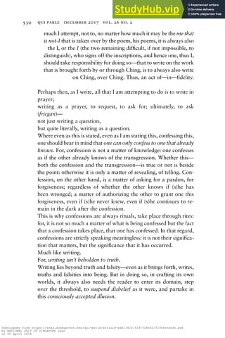 A Prayer For Lim Lee Ching | PDF